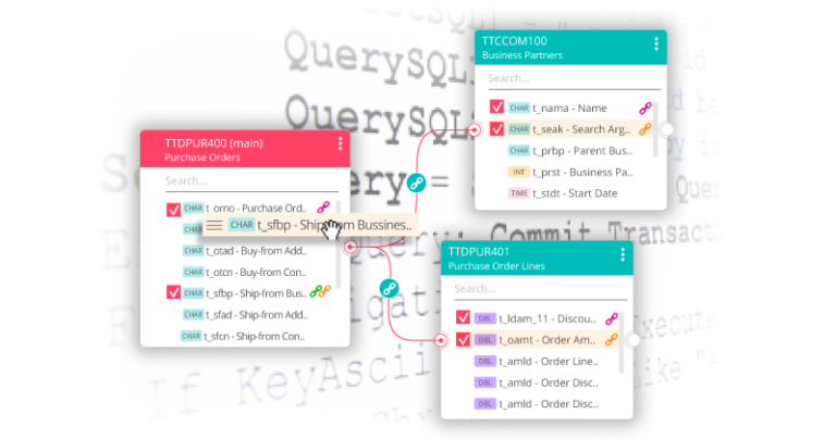 The challenge of extracting data from Baan and Infor LN database - NAZDAQ
